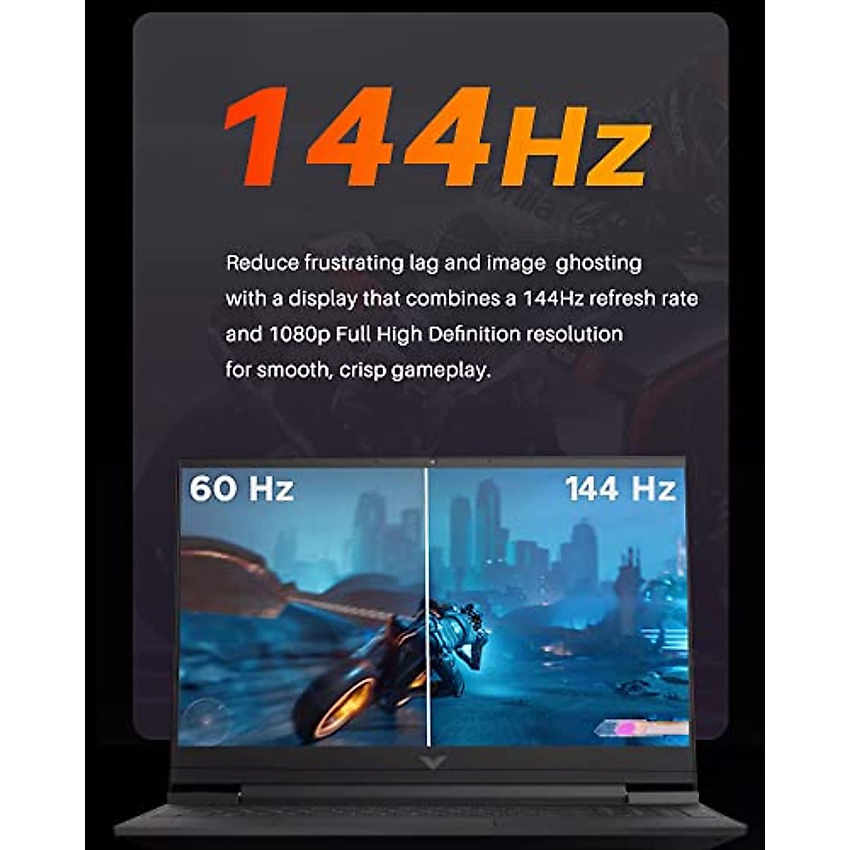 HP 2023 Newest Victus Gaming Laptop, 16.1" 144Hz Display, NVIDIA GeForce RTX 3060, 12th Gen Intel Core i5-12500H(12 Cores), 32GB DDR5 DDR5 | 1TB SSD, Backlit Keyboard, Windows 11, Bundle with JAWFOAL