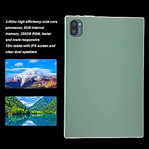 RTLR 10 Inch Tablet, 1960x1080 IPS HD Large Screen Call Tablet for Entertainment (US Plug)