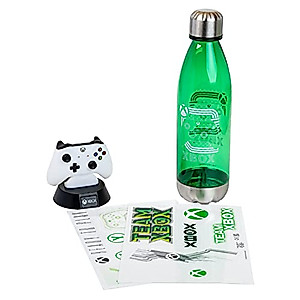 Paladone Xbox Icons Light, Stickers, and Bottle Gift Set - Official Merchandise, PP9401XB