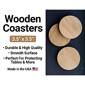 Nascar #24 William Byron Wood Coaster Engraved 4-Pack