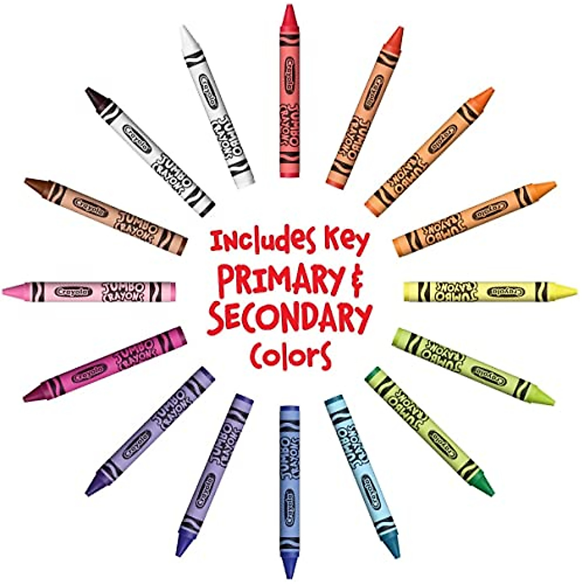 CYO520390 - Crayola Jumbo Crayons