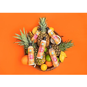 Curls Poppin Pineapple So So Smooth Vitamin C Leave In Conditioner - Conditions & Softens Hair - For Wavy, Curly, and Coily Hair Types, 8 Ounces