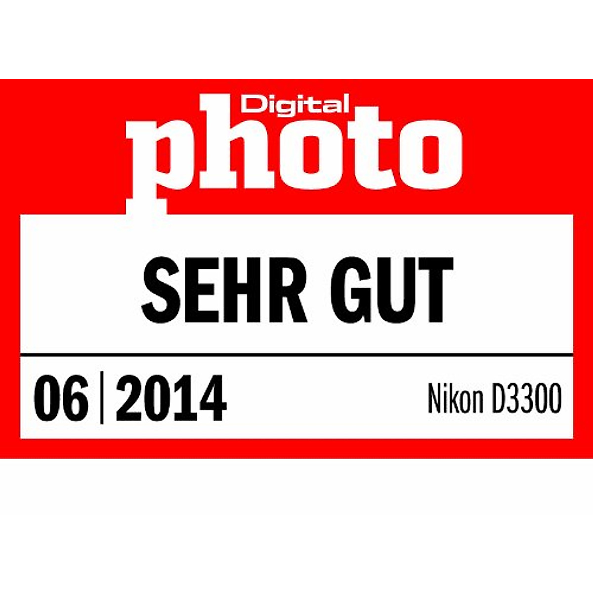 Nikon D3300 Digital SLR Camera Body Only - Black (24.2MP) 3.0 inch LCD