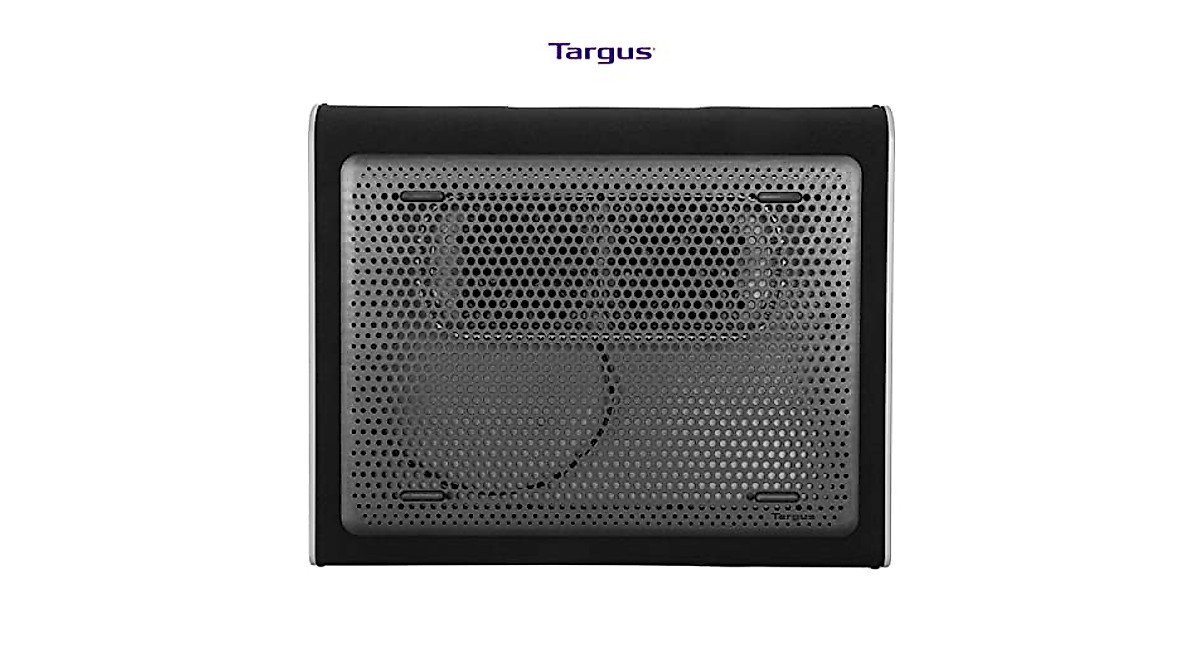 Targus 17-inch Dual Fan Lap Chill Mat - Laptop Cooler & Ergonomic Stand