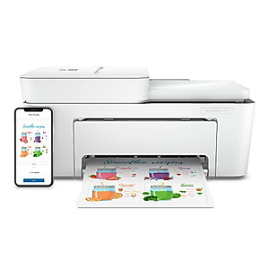 HP DeskJet 4155e Wireless Color All-in-One Printer with bonus 6 months Instant Ink (26Q90A).