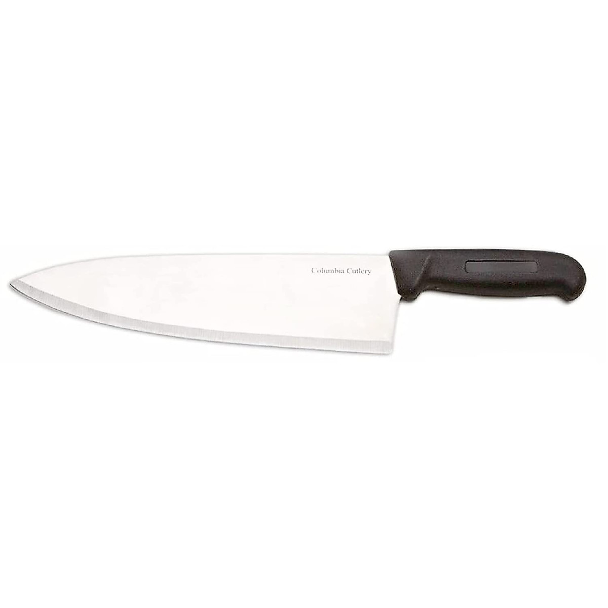10" Columbia Cutlery Commercial Chef / Cook Knife - Black Fibrox Handle - Razor Sharp and Dishwasher Friendly