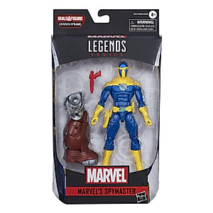 Marvel Hasbro Black Widow Legends Series 6-inch Collectible Spymaster Action Figure Toy, Premium Design, 1 Accessory, Ages 4 and Up