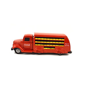Motor city classics | Coca-Cola 1937 Bottle Truck | 1:87 Scale Model Diecast Collectible | 424132