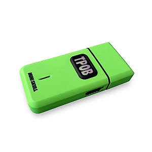 TPOB Mini Skull Single Shaver Compact Design That can fit in Your Pocket with a Turbo Charged Motor, Perfect for Both Professional and at-Home use (Slime)