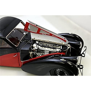 Bauer for Bugatti 1937 Classic Car Type 57SC Atalante German 7828-Z75 Limited Edition 1/12 DIECAST Truck Pre-builded Model