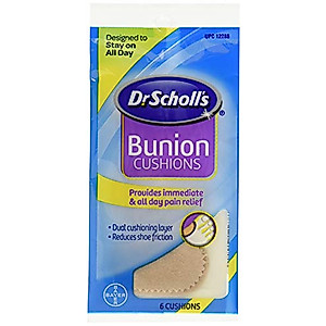 Dr. Scholl's Bunion Cushions Felt 6 Each (Pack of 3)
