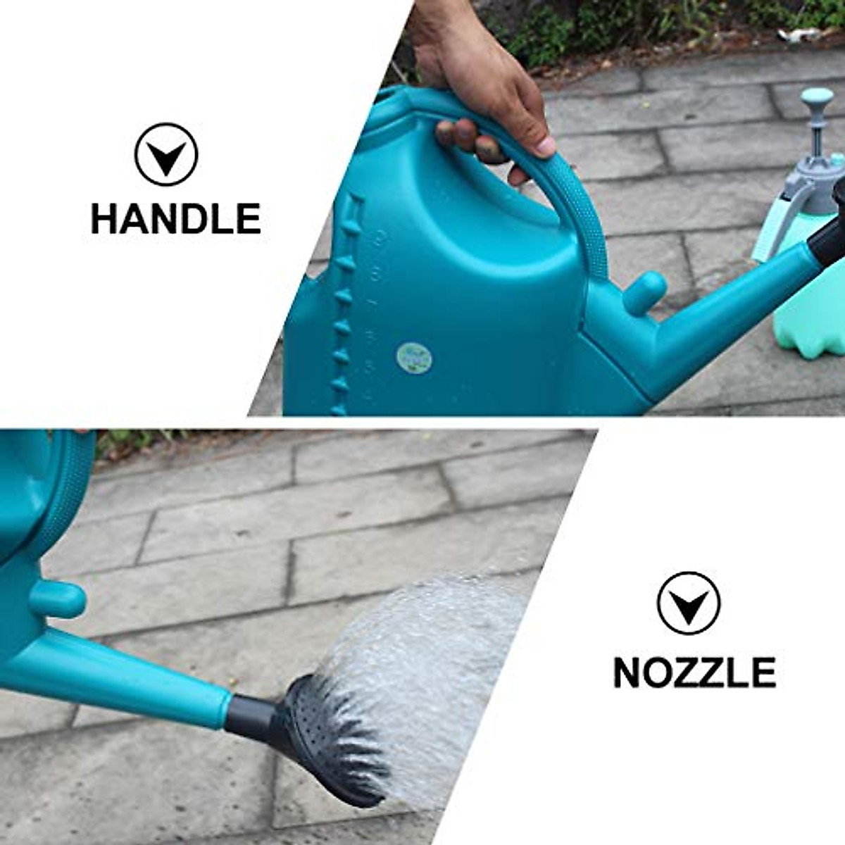 Watering Plant Watering Kettle Can with Scale Long Spout Watering Can Water Sprayer Garden Plants Watering Pot for Succulents Bonsai Plants 10L