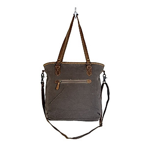 Myra Bag Braided Shoulder Bag Upcycled Cotton & Leather S-2820