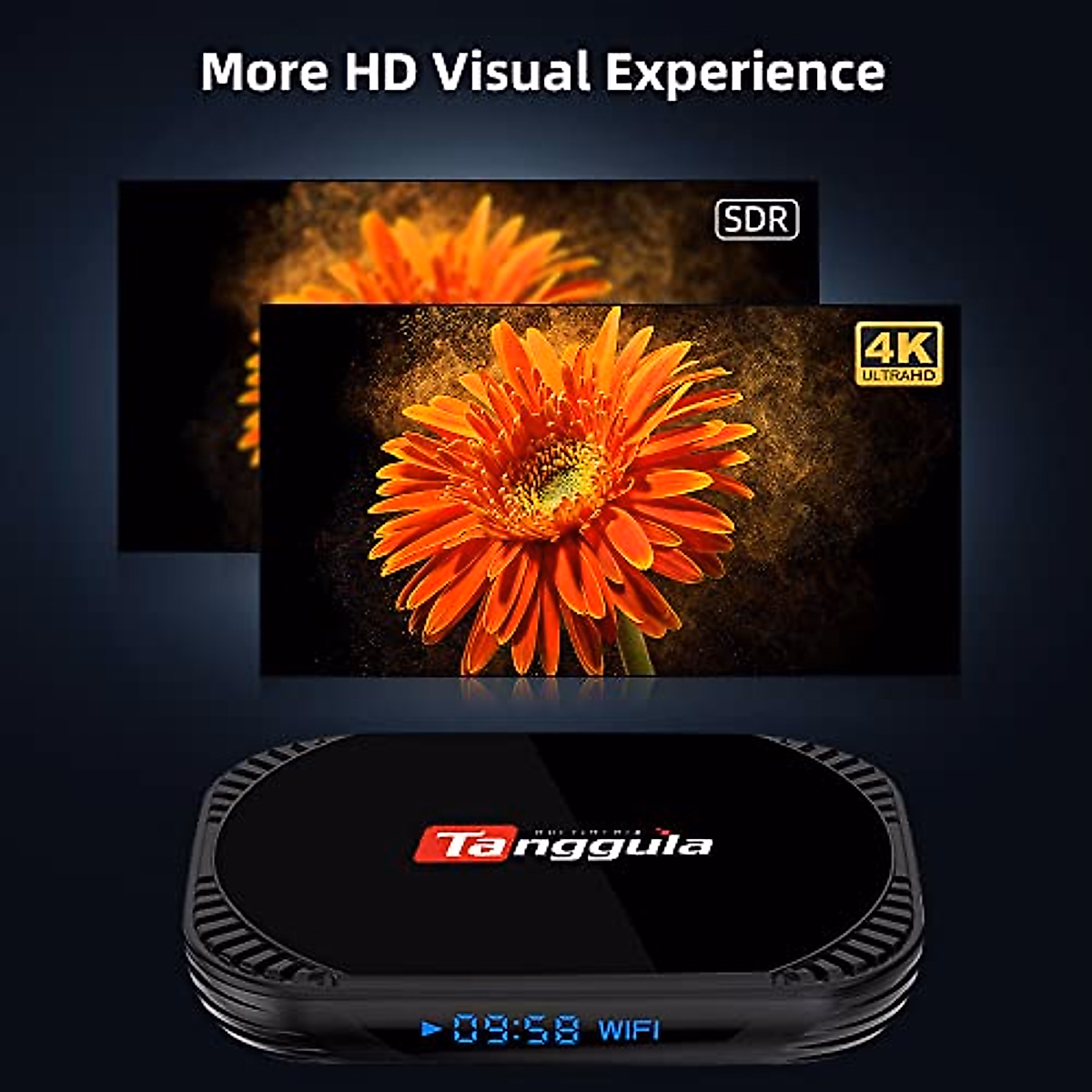 Tanggula X5 TV Box Android11 4GB RAM + 128GB ROM / Free Mini Voice Remote