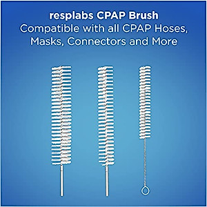 resplabs CPAP Tube Cleaning Brush - 3 Brushes Designed for 22mm, 19mm, 15mm Hoses