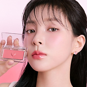 BBIA Ready To Wear Downy Cheek Cream Blush 8 Color - Creamy Blendable & Buildable Blush Dewy Texture & Matte Finish High Pigment Longlasting Lightweight Natural Face Makeup, 0.12oz (04 DOWNY LAVENDER)