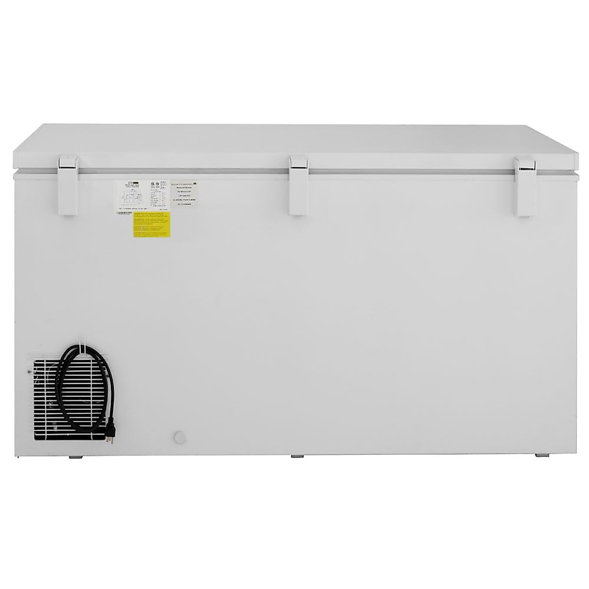 Kratos Refrigeration 69K-748HC Solid Top Chest Freezer, 15.9 Cu. Ft. Capacity