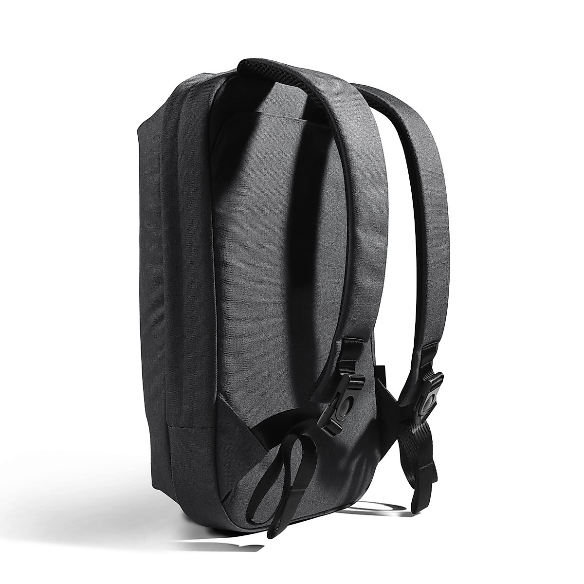 ODA Hop - Slim Backpack for Everyday Carry - Compact Laptop Bag Daybag for 13" and 15" (Black)