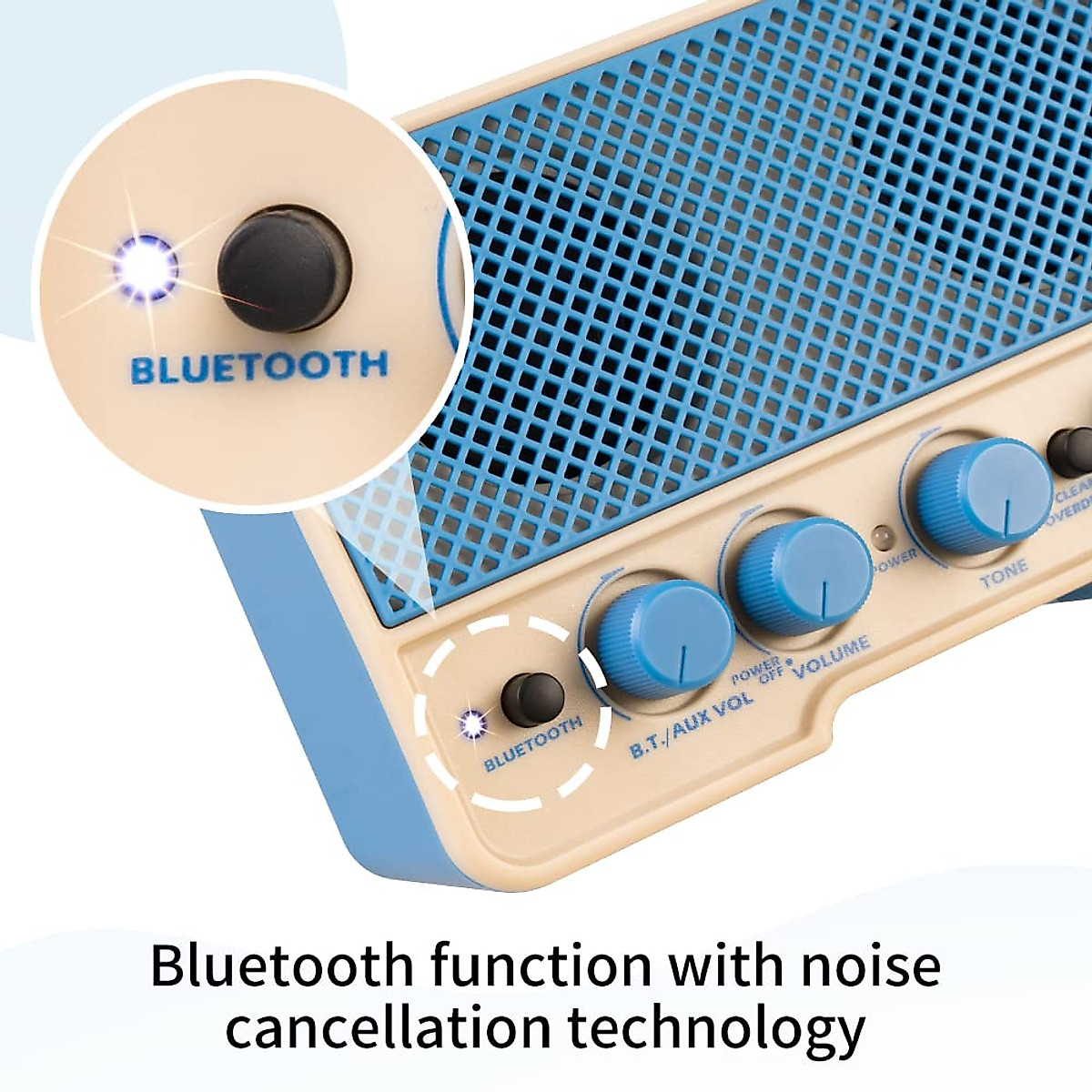 JOYO JA-02 II Small Practice Guitar Combo Amplifier and Guitar Capo Bundle