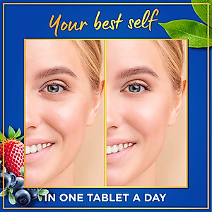 Vegan Collagen for Women and Men - Organic Superfood, Amino Acids Glycine, Lysine, Proline for Healthy Skin, Hair, Nails - Plant-Based Collagen Booster Supplements - 60 Gluten-Free Vegetarian Pills