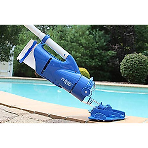 POOL BLASTER Catfish Ultra Rechargeable, Battery-Powered, Pool-Cleaner, Ideal for In-Ground Pools and Above Ground Pools for Cleaning Leaves, Dirt and Sand & Silt.