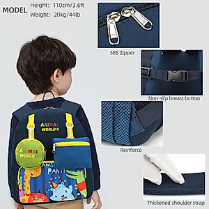 willikiva Cute Dinosaur Kids backpack for Girls Boys Preschool kids 3-5 Toddler(Giraffe)