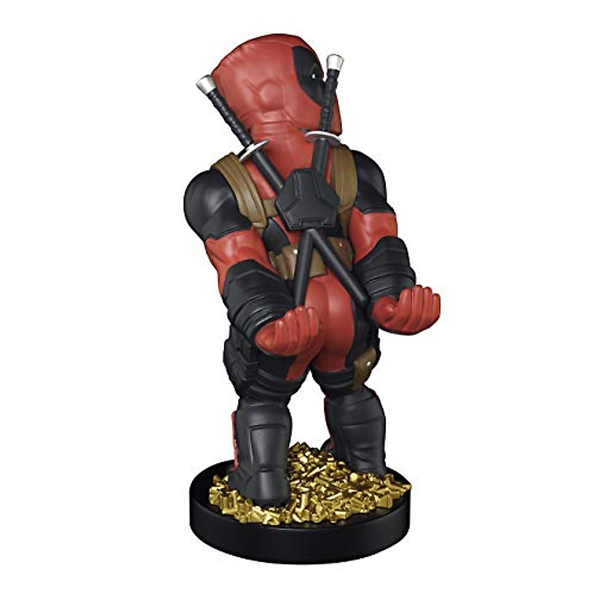 Exquisite Gaming Cable Guys - Marvel Deadpool Rear View Charging Phone and Controller Holder - Electronic Games , Red