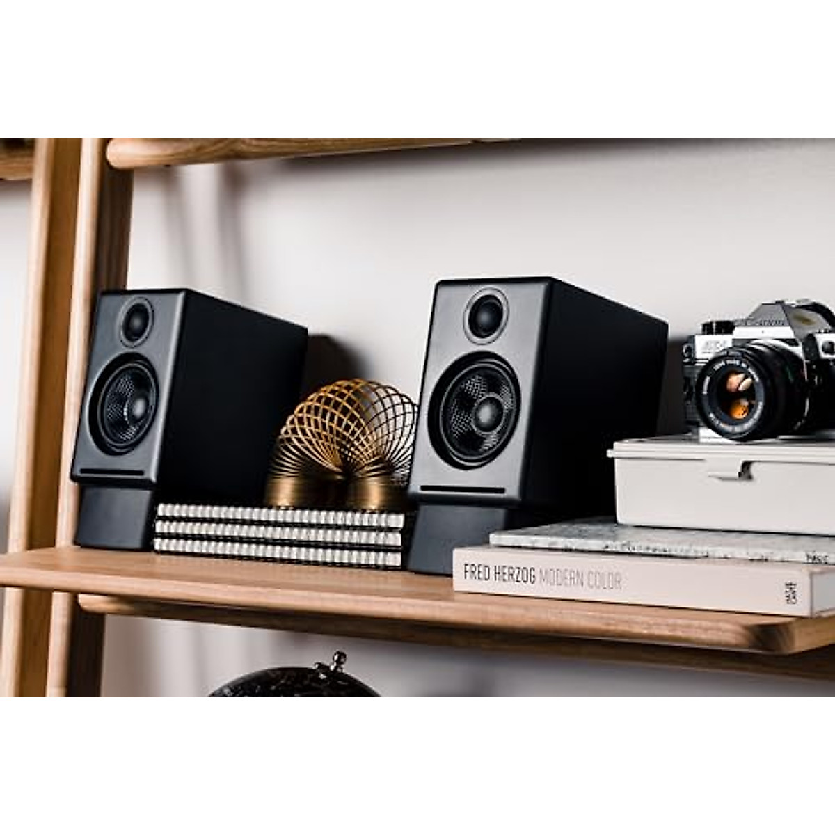 Audioengine A2 Plus Wireless Bluetooth Desktop Speakers - 60W Computer Speakers for Music and Gaming