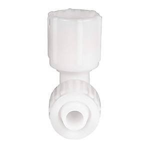 RecPro RV Plumbing Hardware | 06816 | 1/2" Compression to Swivel Faucet Elbow Adapter | 90-Degree Fitting | Pex Pipe/Tubing Fittings (2 Fittings)