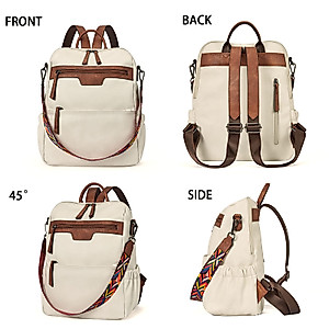 BOSTANTEN Backpack Purse Women Leather Wallet