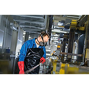 Dräger X-plore 3500 Half-Face Respirator Mask + 2x Multi-Gas Cartridge (OV/AG/HF/FM/CD/AM/MA/HS), NIOSH-Certified, Reusable Professional Respiratory Protection Kit