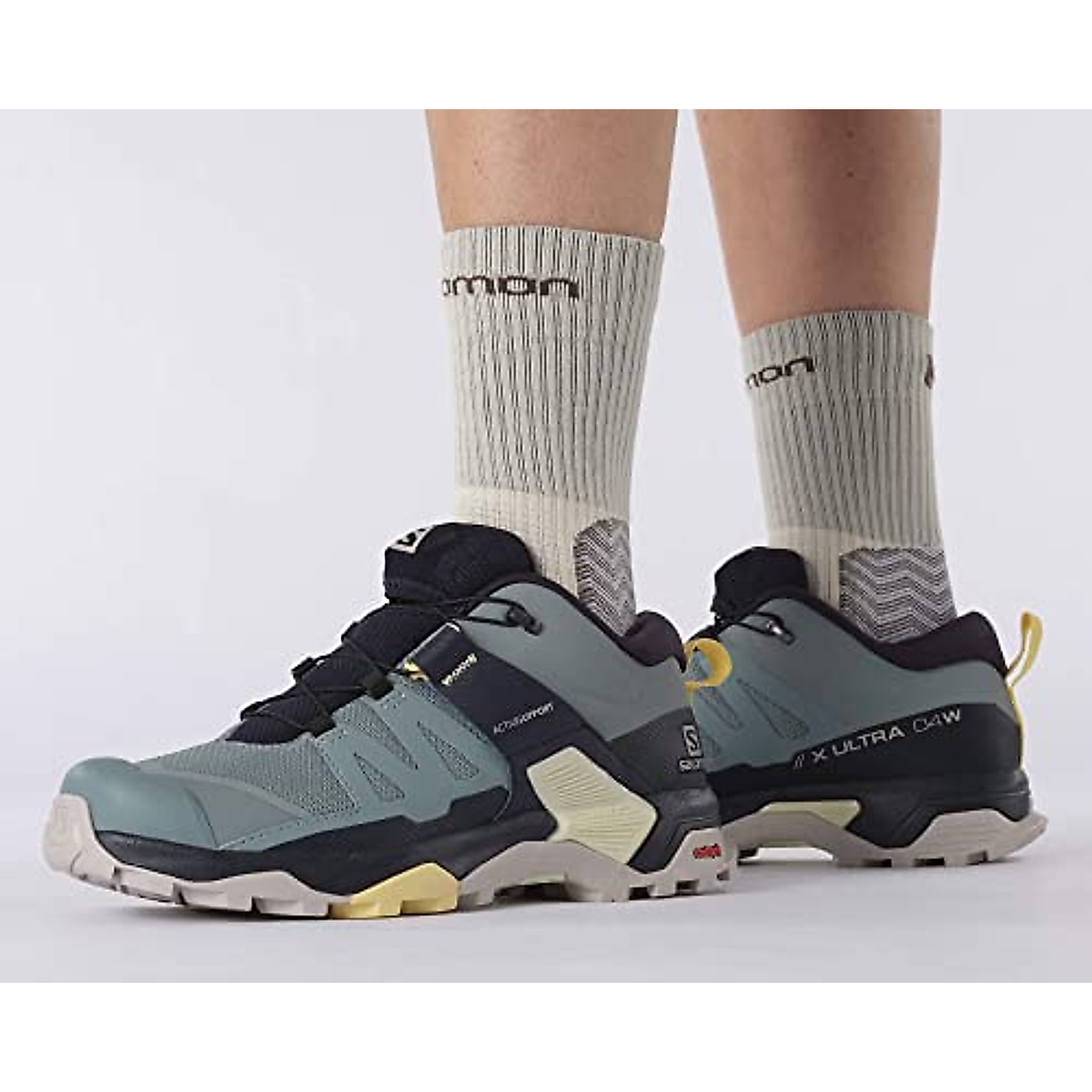 Salomon X Ultra 4 Trooper/Night Sky/Sun Dress 7.5 B (M)