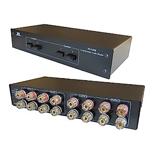TC-7220 2-Way Amplifier Speaker Selector Switch Switcher Comparator Crossover Router