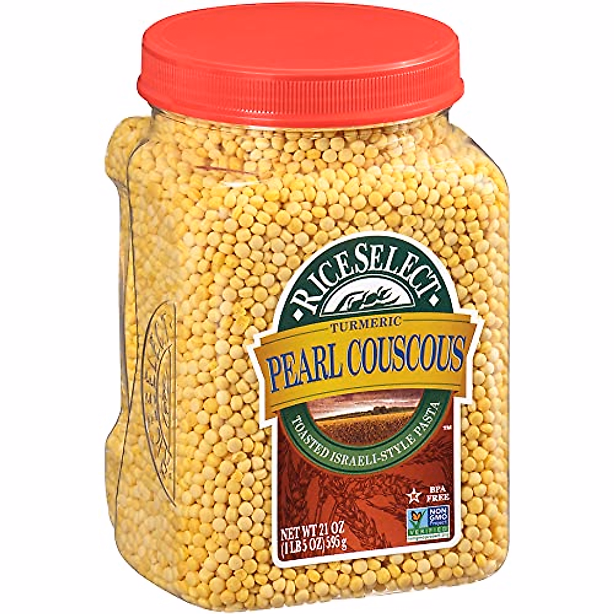 RiceSelect Pearl Couscous With Turmeric, 21 OZ