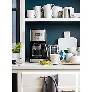 Cuisinart 14-Cup Programmable Coffee Maker with Hotter Coffee Option (Renewed)