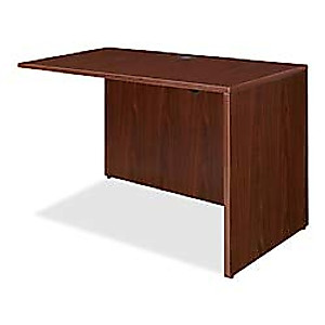 Lorell Return Shell, 35 by 24 by 29-1/2-Inch, Mahogany
