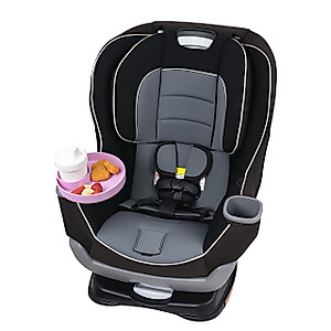 Travel Tray Round, USA Made Easily Convert Your existing Cup Holder to a Tray and Cup Holder for use in a Car Seat, Booster, Stroller, Golf Cart and Anywhere You Have a Cup Holder! - Lavender