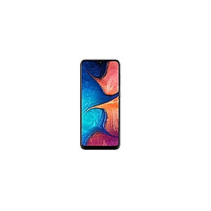 Samsung Galaxy A20 (32GB, 3GB RAM) 6.4" Super AMOLED, Fast Charge 4000mAh Battery, US & Global 4G LTE GSM Factory Unlocked A205G - International Model (Black, 32GB + 32GB SD Bundle (Single SIM))