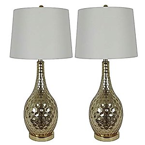 Decor Therapy MP2007, Ombra Gold Mercury Glass, 2 Count