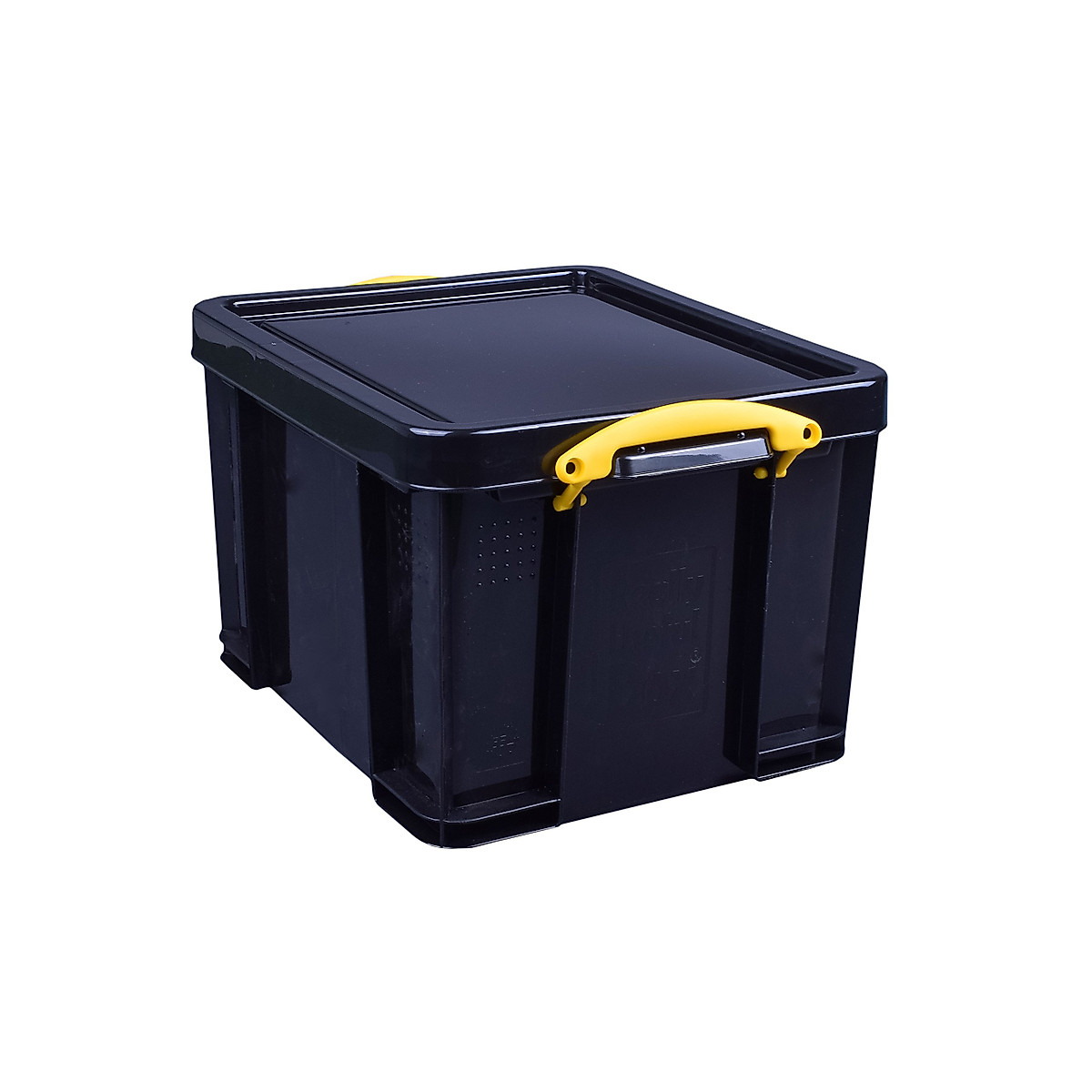 Really Useful 35L Recycled Plastic Storage Box Black 35Black R