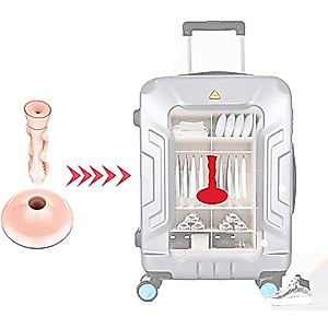 CZKJ Portable Ultrasonic Washer,Mini Washing Machine,High-Power Ultrasonic Turbine Washing Machin,Portable Washing Machine for Travel Business Trip or College Rooms (Pink)