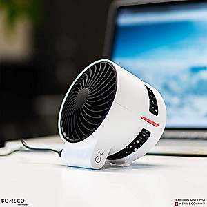 BONECO - F50 Personal Air Shower Fan, Air Circulator (White)