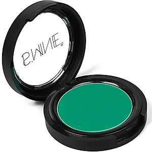ISMINE Single Green Matte Eyeshadow, High Pigment, Longwear, Intense Color Best Single Green Eyeshadow Eye Makeup for Day & Night
