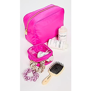 Stoney Clover Lane Women's Nylon Clear Mini Pouch, Fuschia, One Size