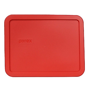 Pyrex Bundle - 9 Items: (1) 7402-PC 6/7 Cup Red (2) 7201-PC 4 Cup Cadet Blue (2) 7200-PC 2 Cup Orange (1) 7202-PC 1 Cup Green (2) 7210-PC 3 Cup Light Green (1) 7211-PC 6 Cup Red Food Storage Lids