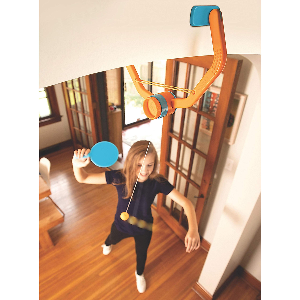 Fat Brain Toys Door Pong - Ping Pong Without The Table! Active Game for Ages 6+