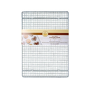 Mrs. Anderson’s Baking Professional Half Sheet Baking and Cooling Rack, 16.5 x 11.75-Inches, Set of 2