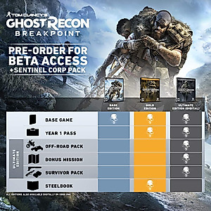 Tom Clancy's Ghost Recon Breakpoint Steelbook Gold Edition - PlayStation 4