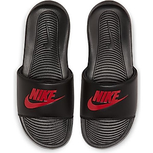Nike Victori One Slide Black | Black | Red Size 11