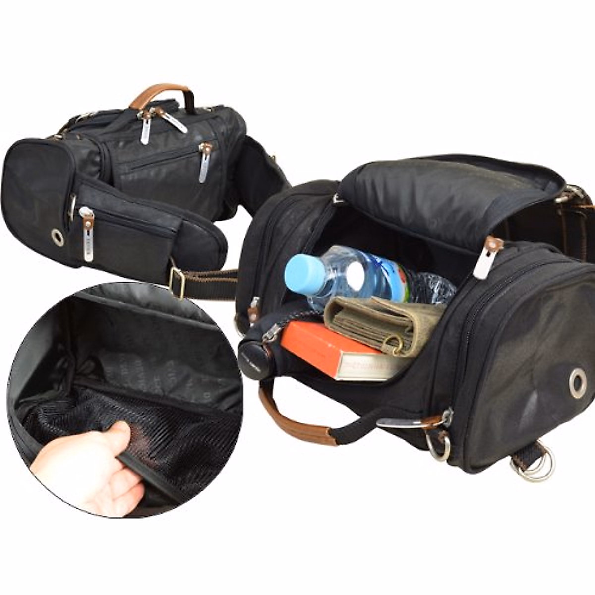 Device AHH17089 Shoulder Bag, Backpack, Body Bag, Waist Bag, Black